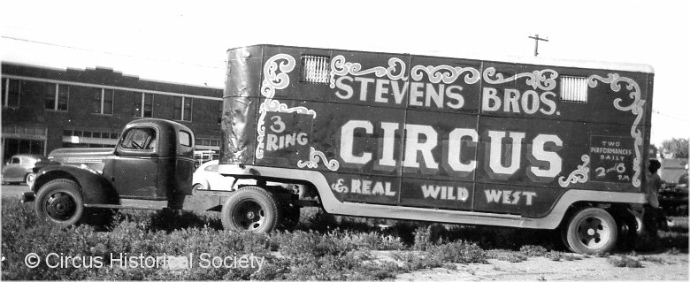 Stevens Bros. Circus - 1946